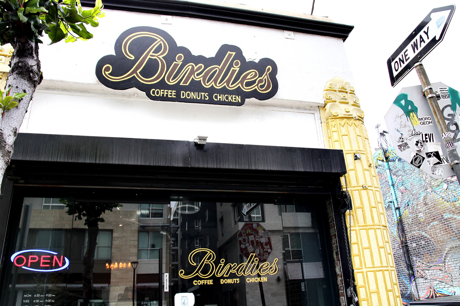 Fried Chicken, Coffee And Donuts In Los Angeles At Birdies | Sprudge Coffee