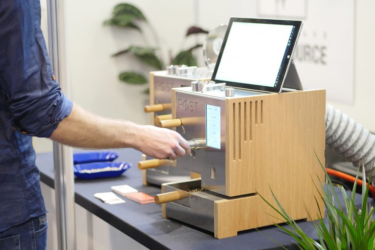 Meet RØST: The Elegant New Norwegian Sample Roaster | Sprudge Coffee