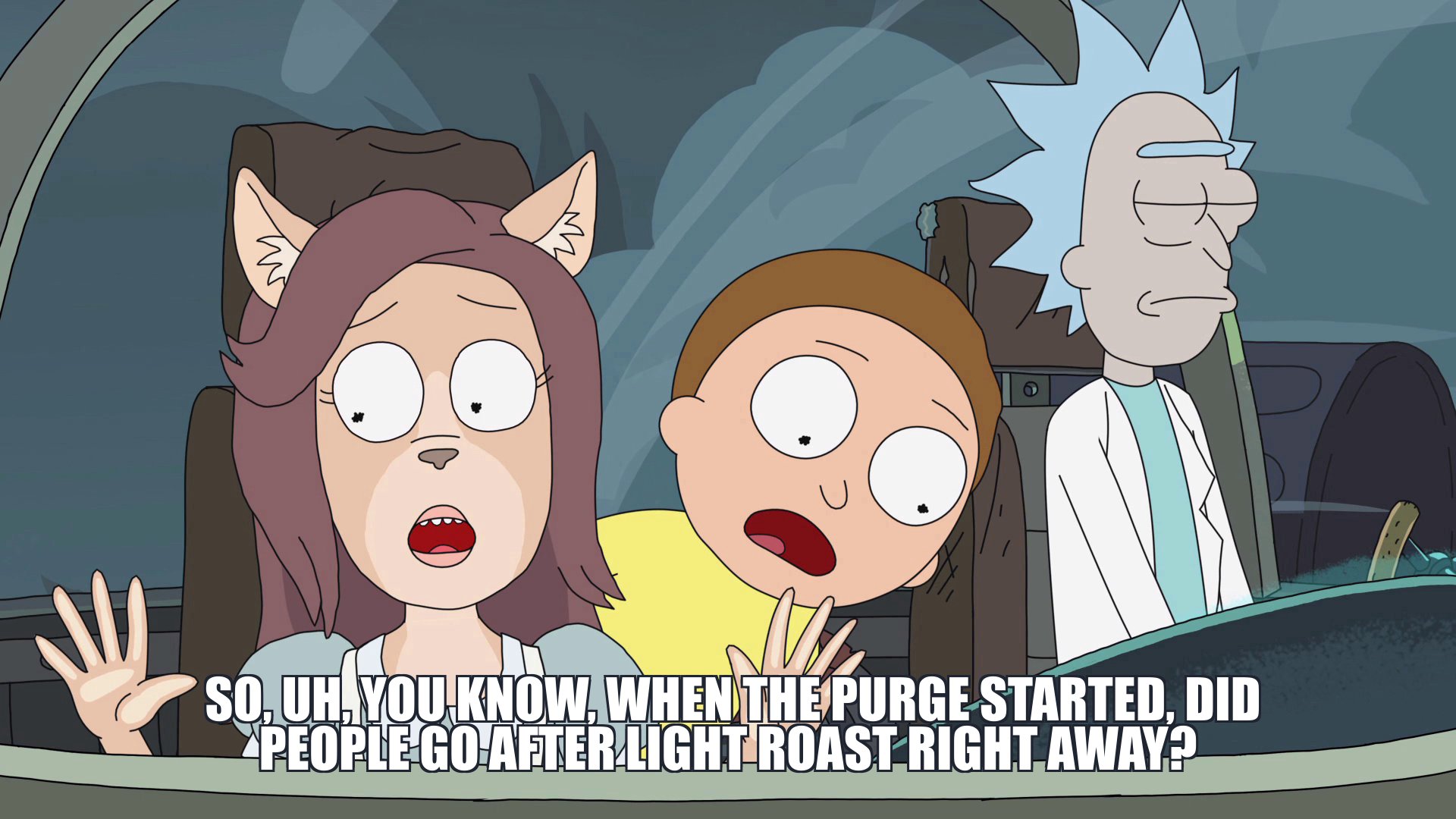 8 Rick & Morty Coffee Memes From Master Of All Science | Sprudge Coffee