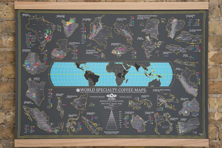 The World Specialty-Coffee Map By Cafe Imports | Sprudge Coffee