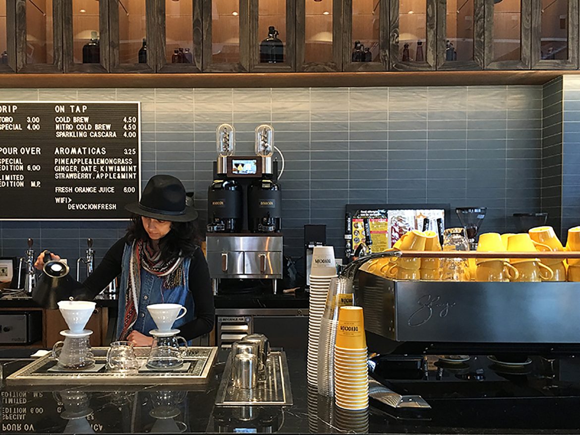 A Look At Voga Coffee’s Ground Control Brewer At Devocíon In Brooklyn ...