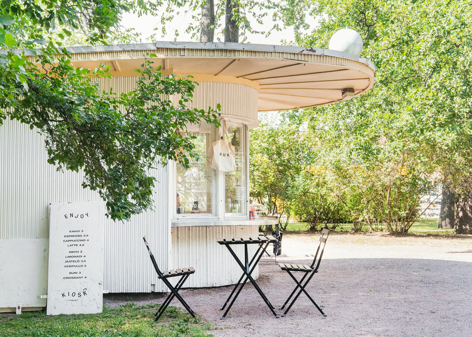 Build-Outs Of Coffee: Kiosk By Frukt Coffee Roasters In Turku, Finland | Sprudge Coffee