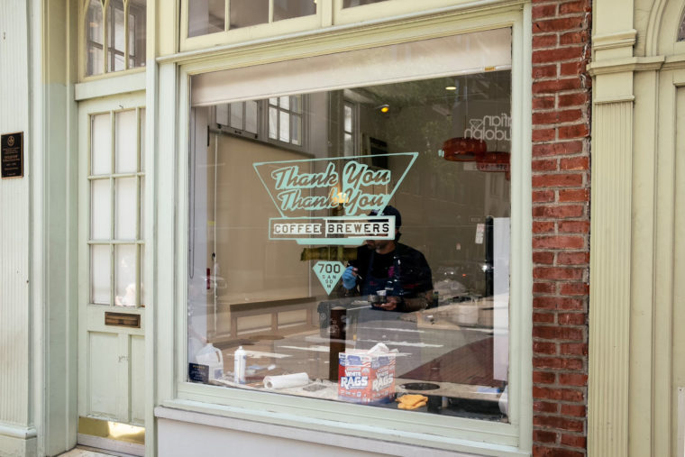 Build-Outs Of Coffee: Thank You Thank You Coffee Brewers In Philadelphia, PA | Sprudge Coffee