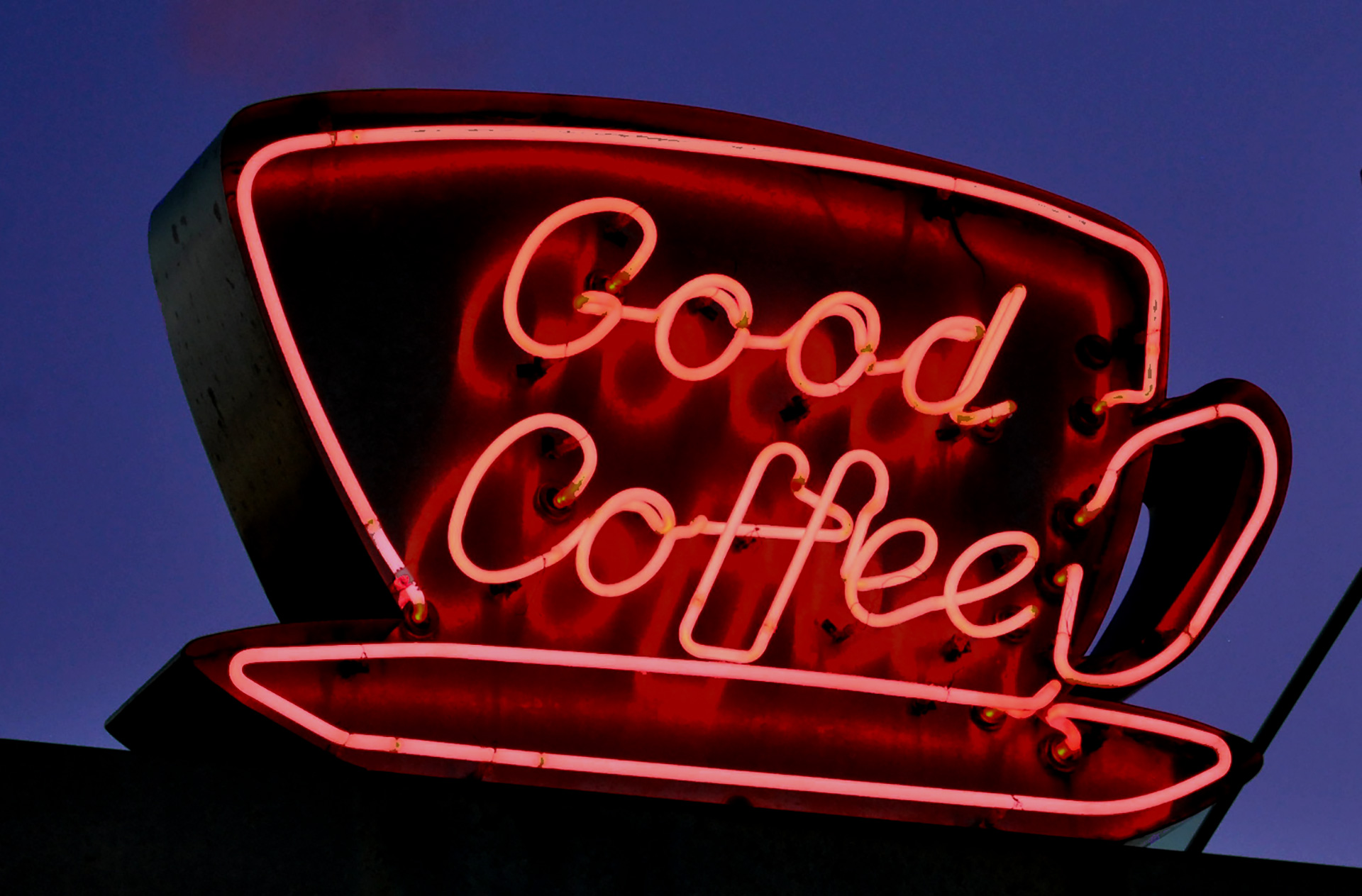 All Neon Like: The Glowing, Glorious History Of Neon Coffee Art ...
