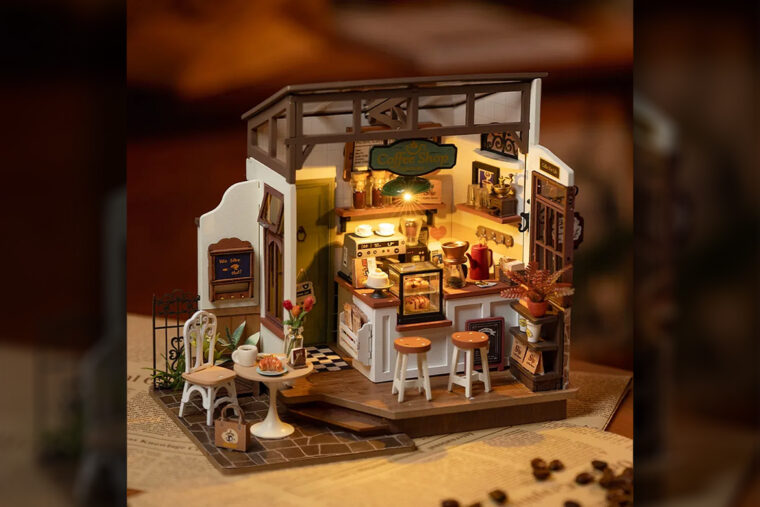 Get Really Big Into Coffee Shop Miniatures With Robotime | Sprudge Coffee