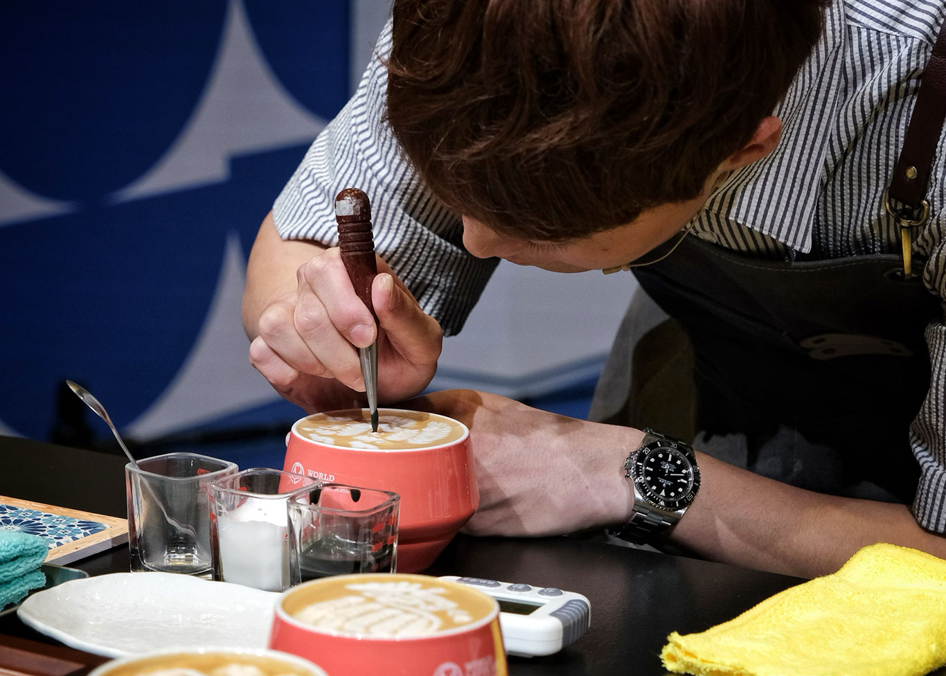 Yi-Chen Xie of Taiwan Is The 2024 World Latte Art Champion | Sprudge Coffee